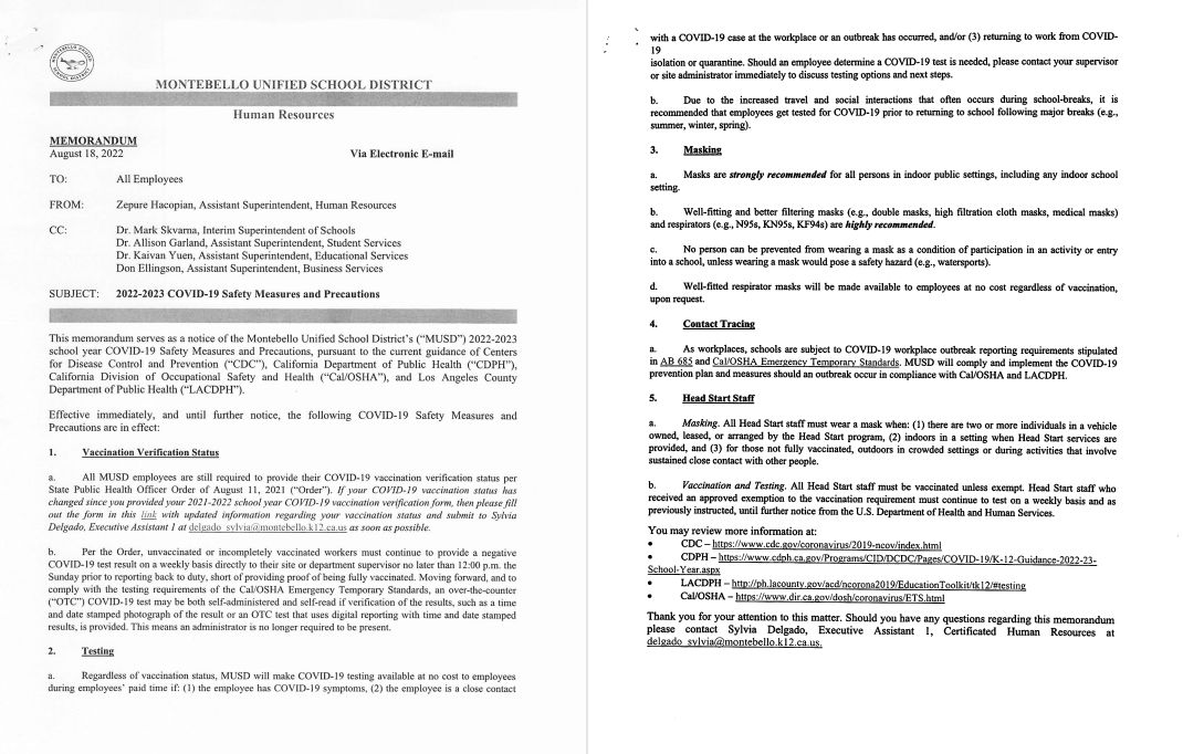 Minimum Day - Friday, March 28, 2025 | Cesar E. Chavez Elementary School