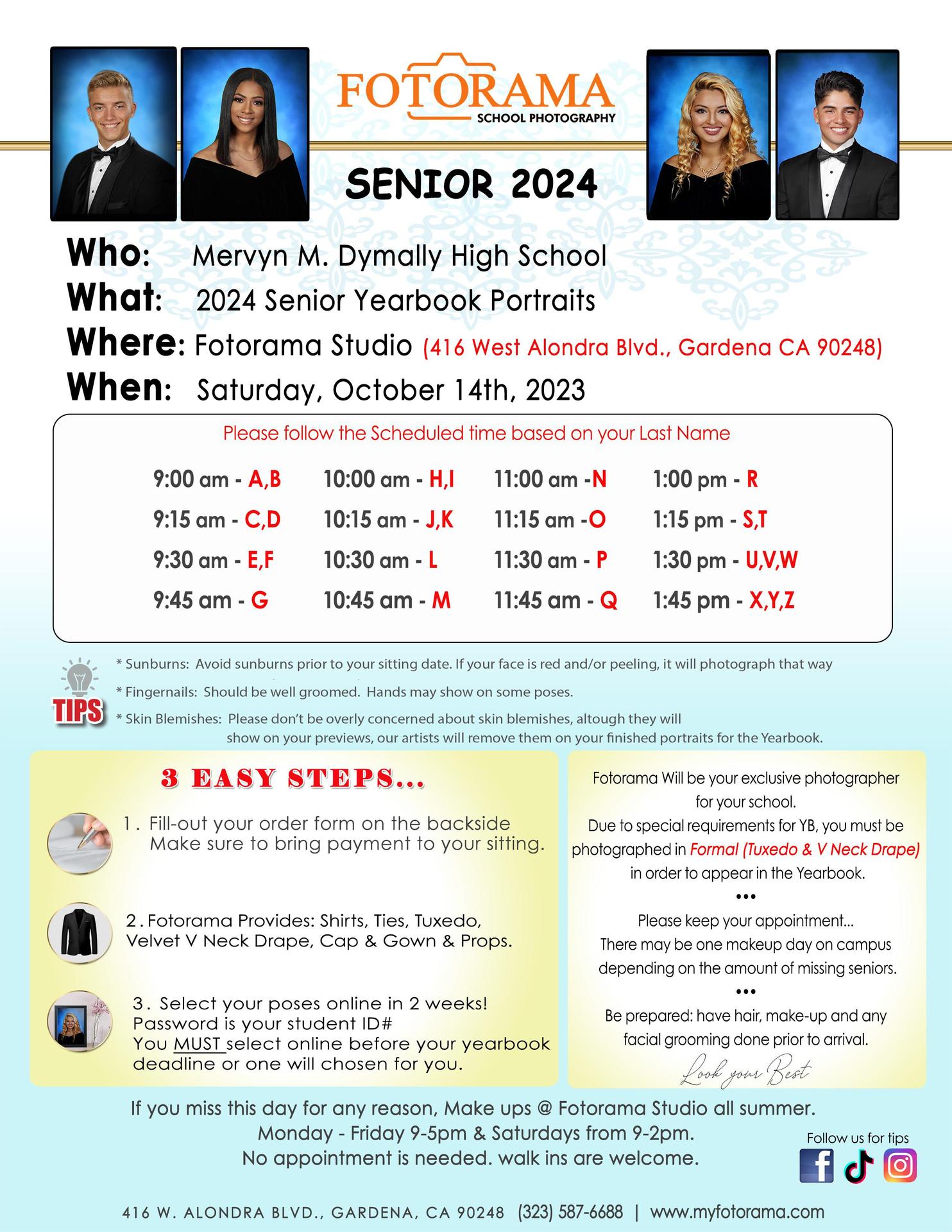 Class of 2024 – STUDENTS – Mervyn M. Dymally High School