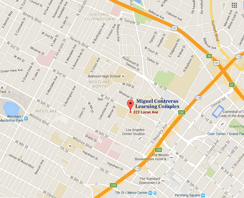 Find Us – About Us – Miguel Contreras Learning Complex