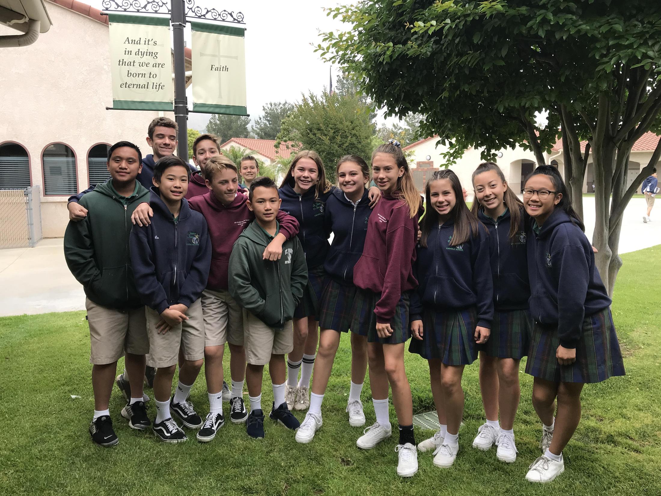 Middle School - St. Francis of Assisi Catholic School