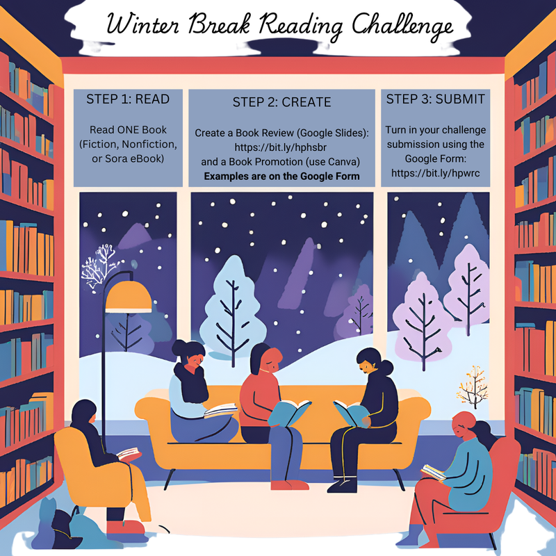 Winter Break Reading Challenge | Huntington Park Senior High & STEAM Magnet