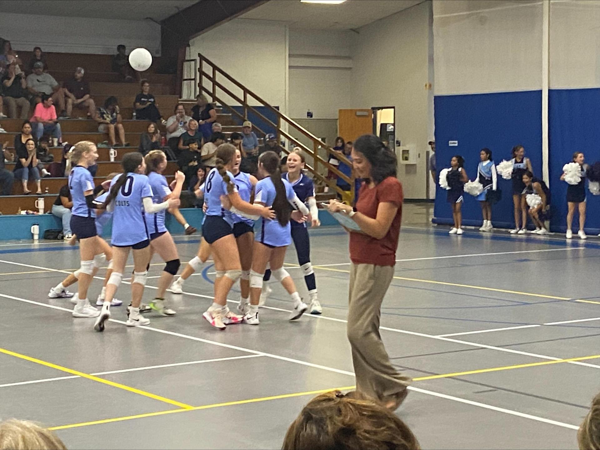 Volleyball – Athletics – Platte Valley Middle School