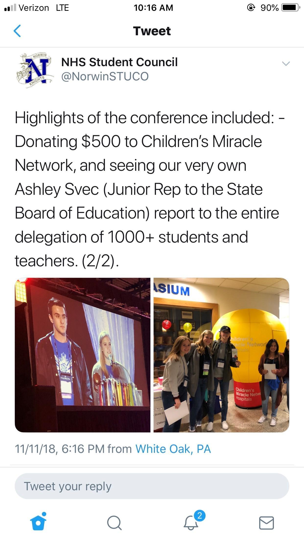 Norwin High School Student Council – Student Council – Norwin High School