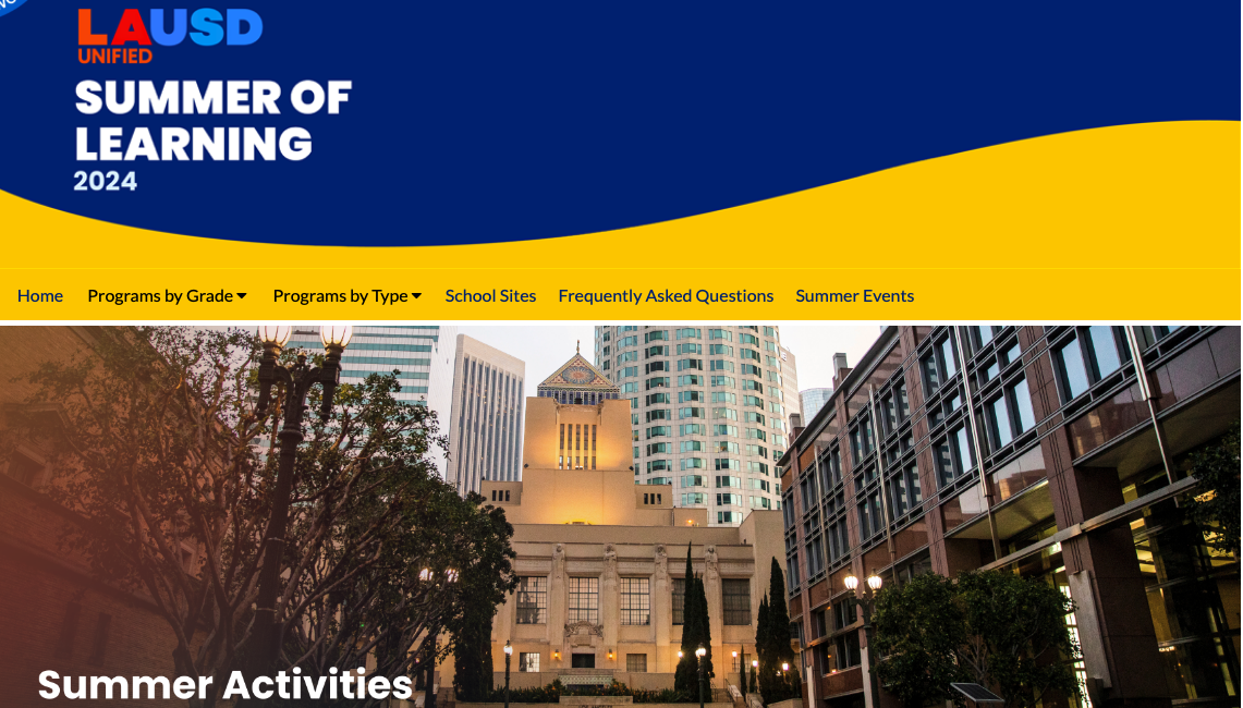 Summer Student Opportunities – SGMS STEM Magnet – South Gate Middle School