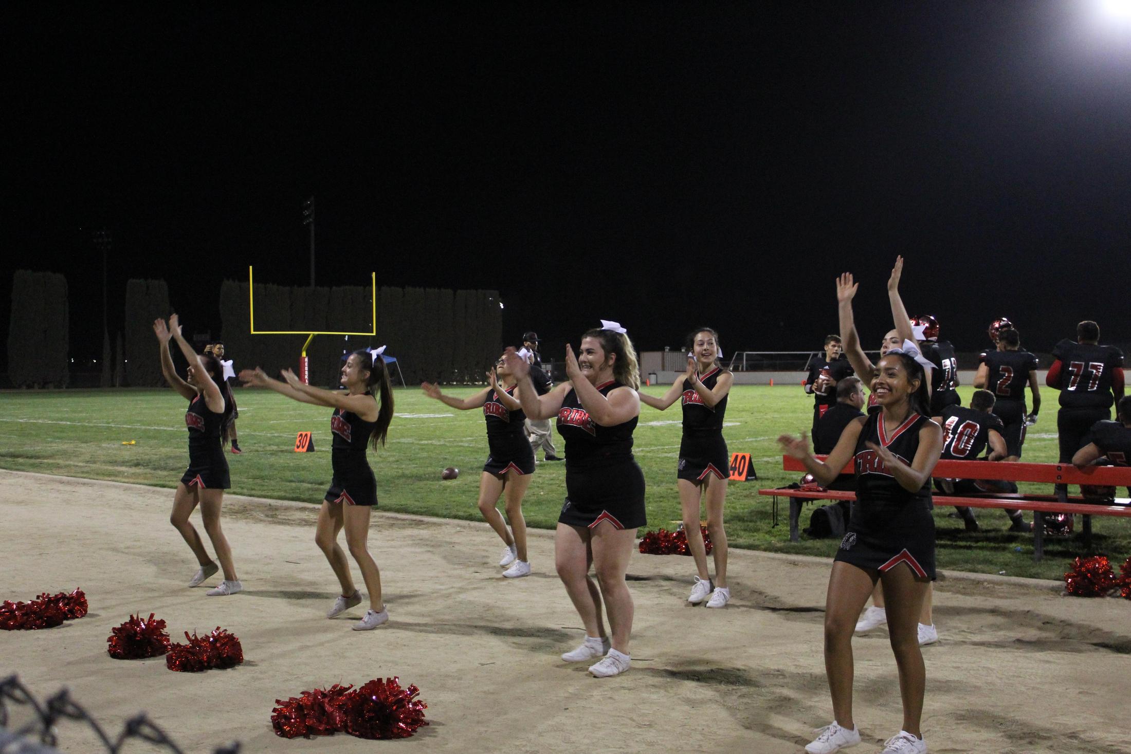 Cheer, Fans, Motorcycles vs Dos Palos, Sept. 14, 2018 – CUHS Videos ...