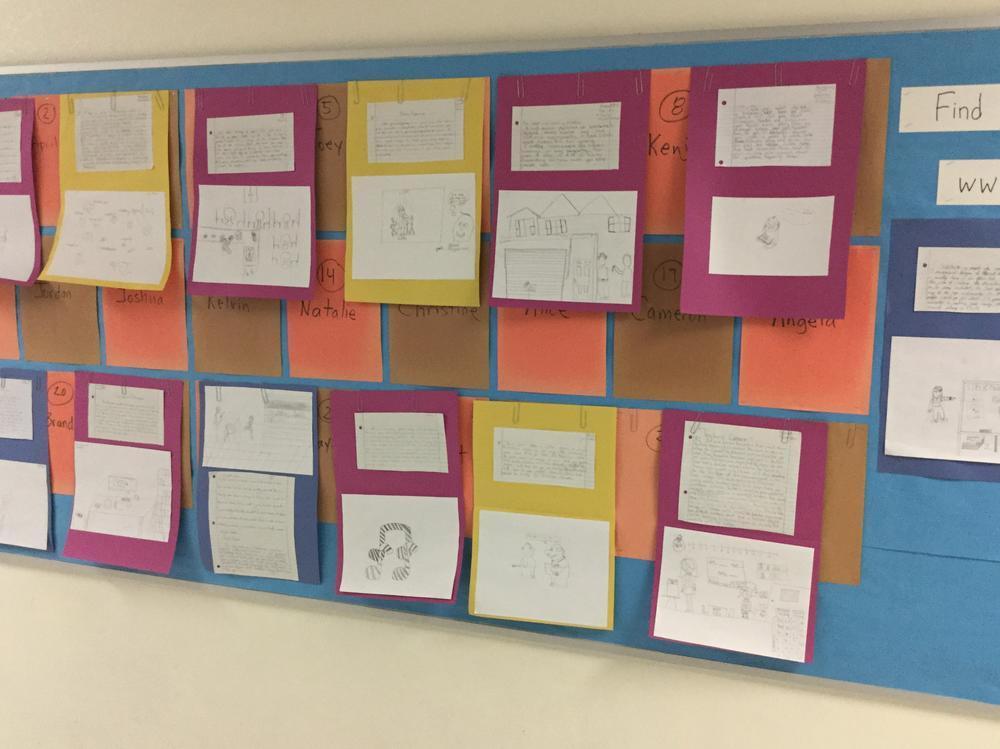 Work Samples – Students – Frank Del Olmo Elementary