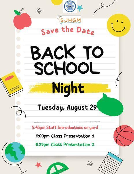 Back To School Night Powerpoint Template