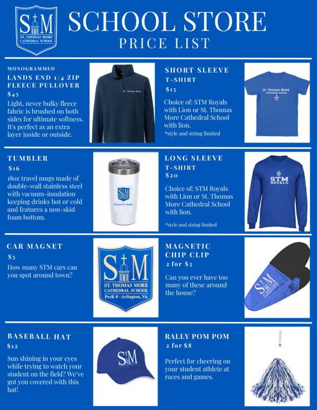 STM School Store | St. Thomas More Cathedral School