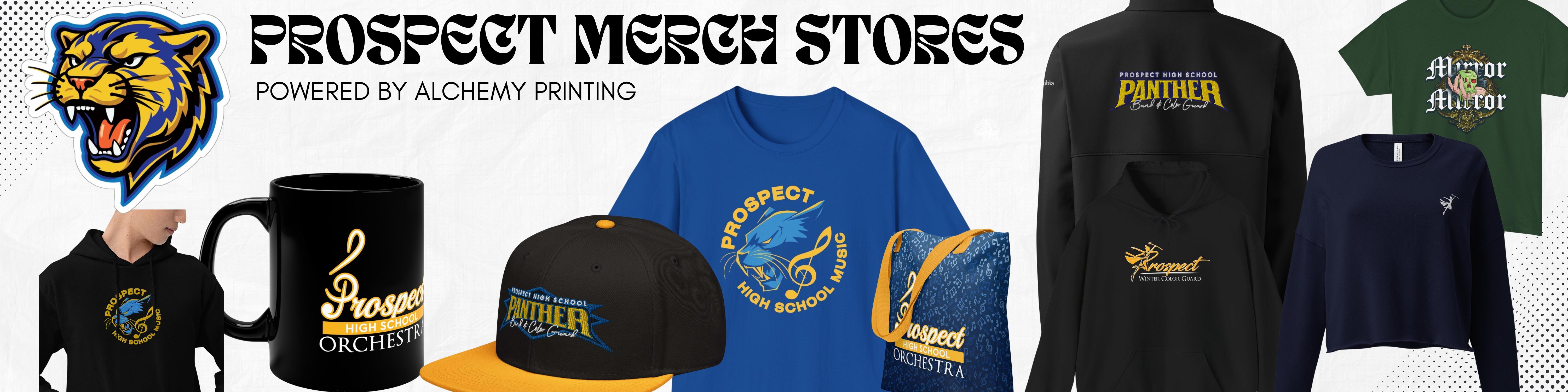 Merch Stores – Music – Prospect High School