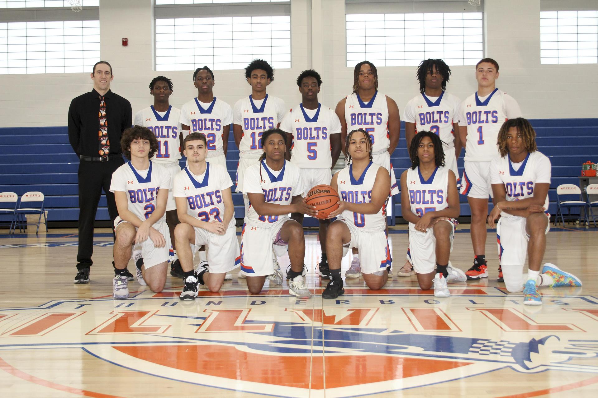 Bolts Boys Basketball - Basketball - Millville Public Schools