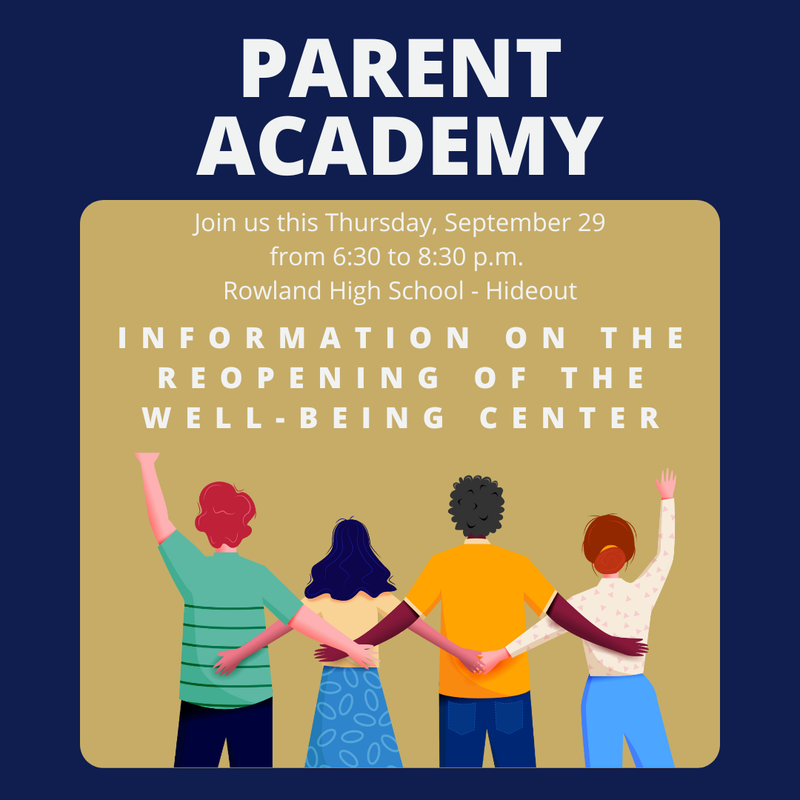 Parent Academy | Rowland Unified School District