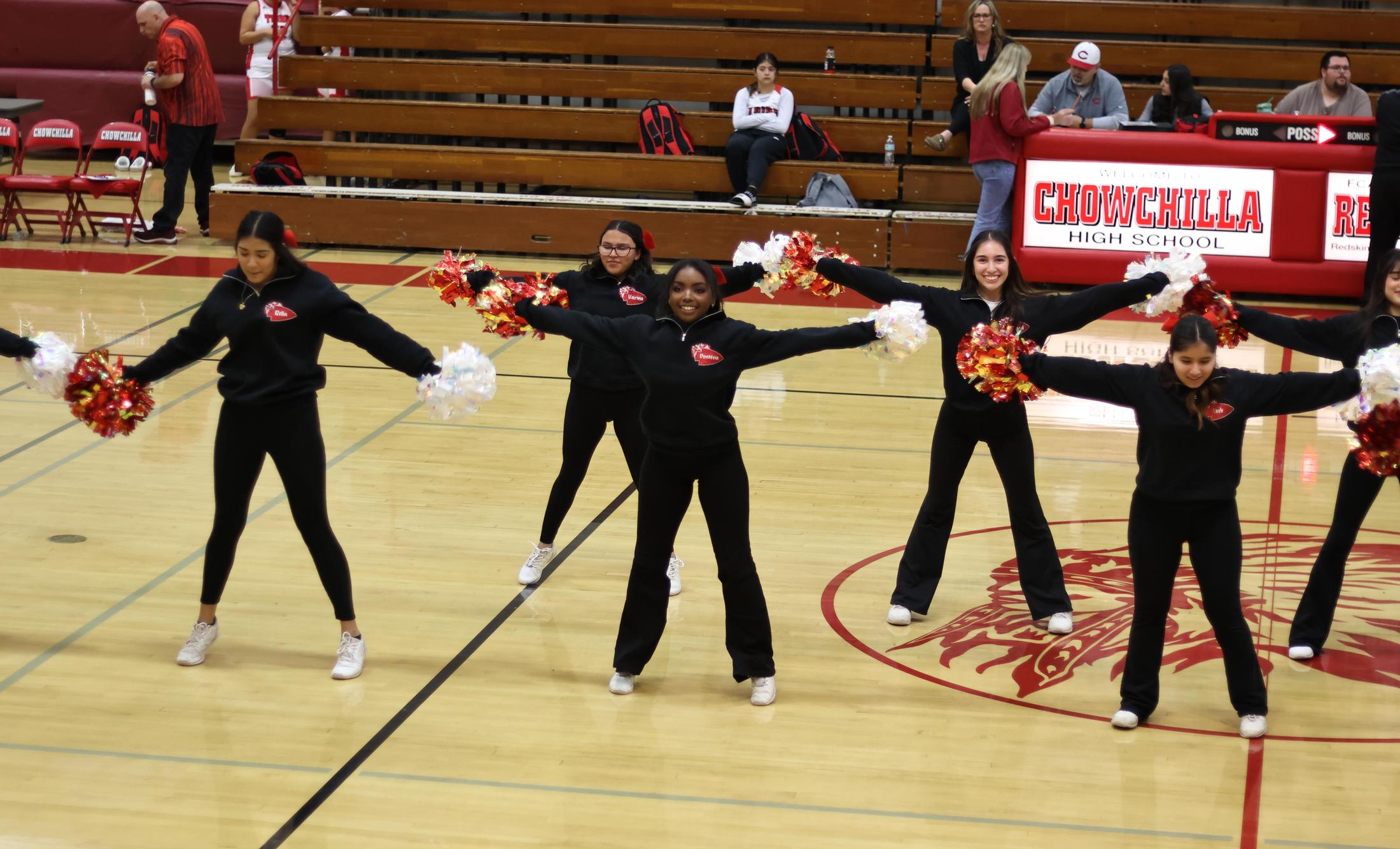 Varsity Girls Basketball Run In & Cheer vs. Parlier -- January 30, 2024 ...
