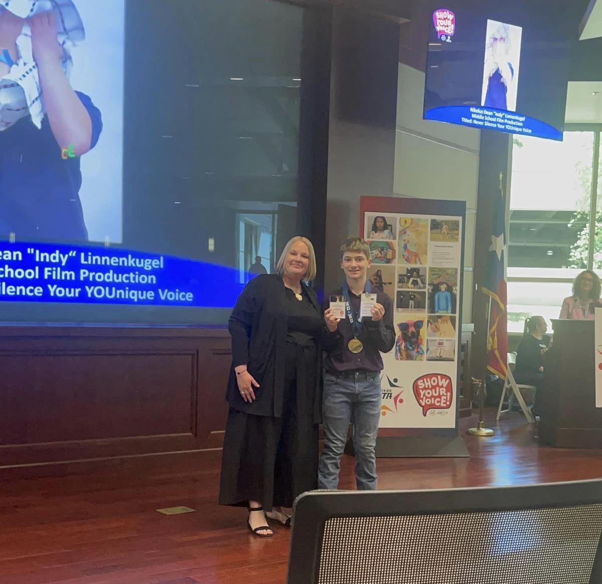 Heritage Middle School Student Wins Top Award at National PTA Contest ...