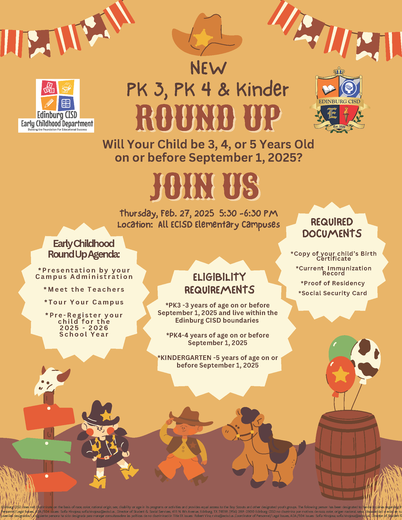 PK 3, PK 4 & KINDER ROUND UP – Banner Files – Edinburg Consolidated ...