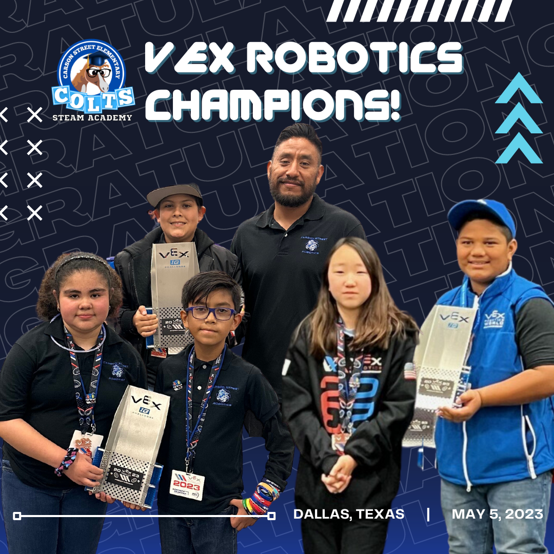 2022-2023 VEX ROBOTICS TEAM - VEX Robotics Team - Carson Street Elementary