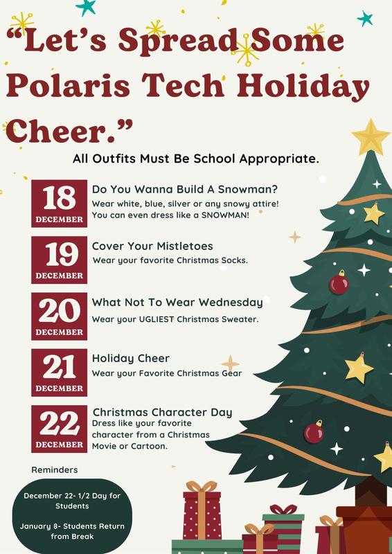 Let's Spread Some Polaris Tech Holiday Cheer | Polaris Tech Charter School