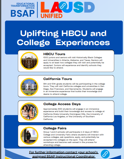 Black Student Achievement Plan – PROGRAMS – Leadership and Public ...