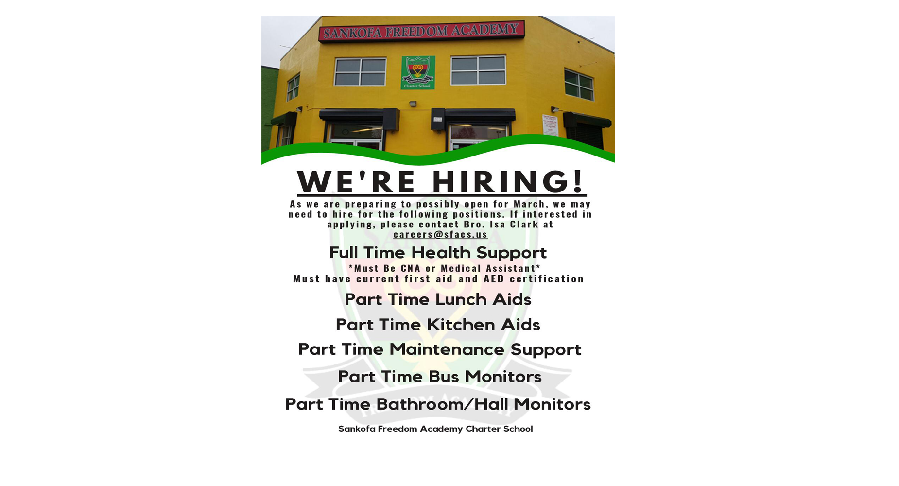Sankofa Freedom Academy Charter School