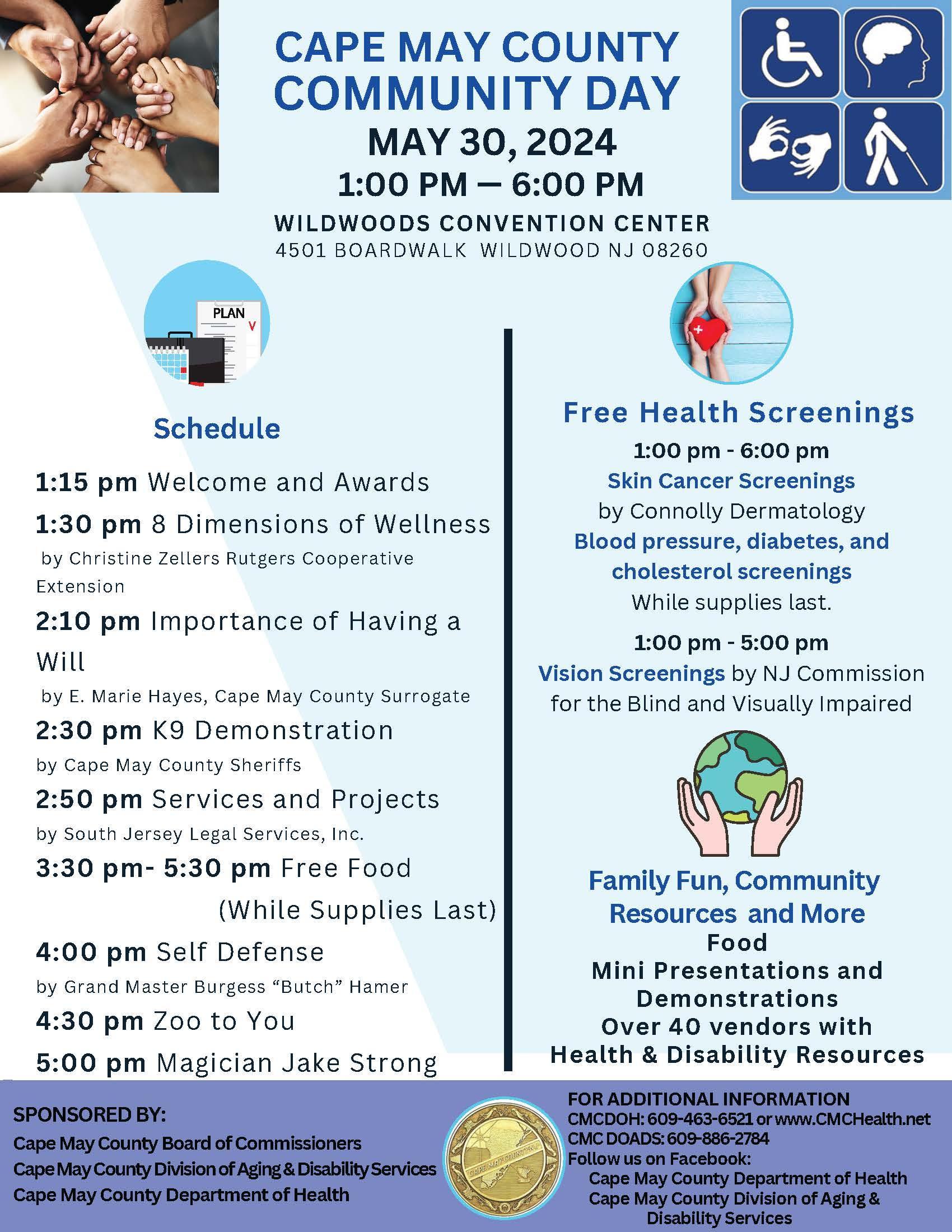 Cape May County Community Day | Dennis Township School District