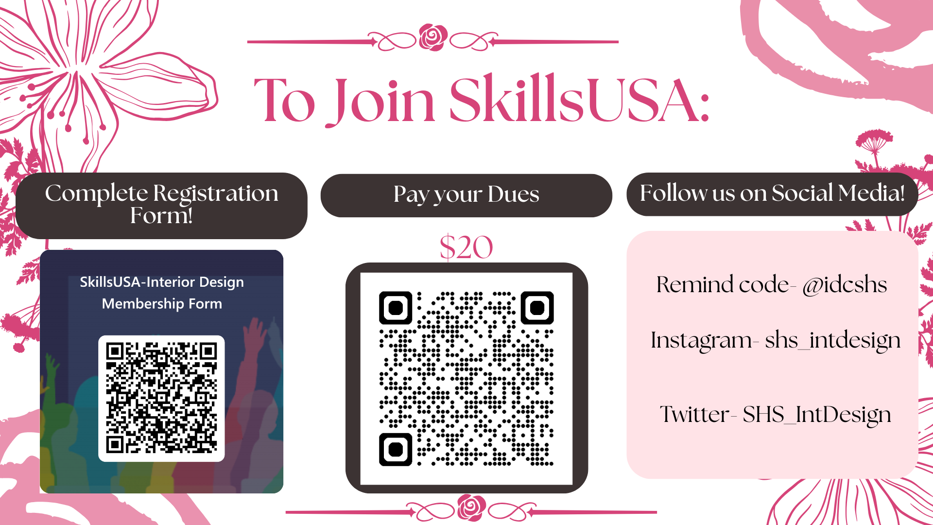 Skills USA- Interior Design Club – Carrie Ott – Smyrna High School