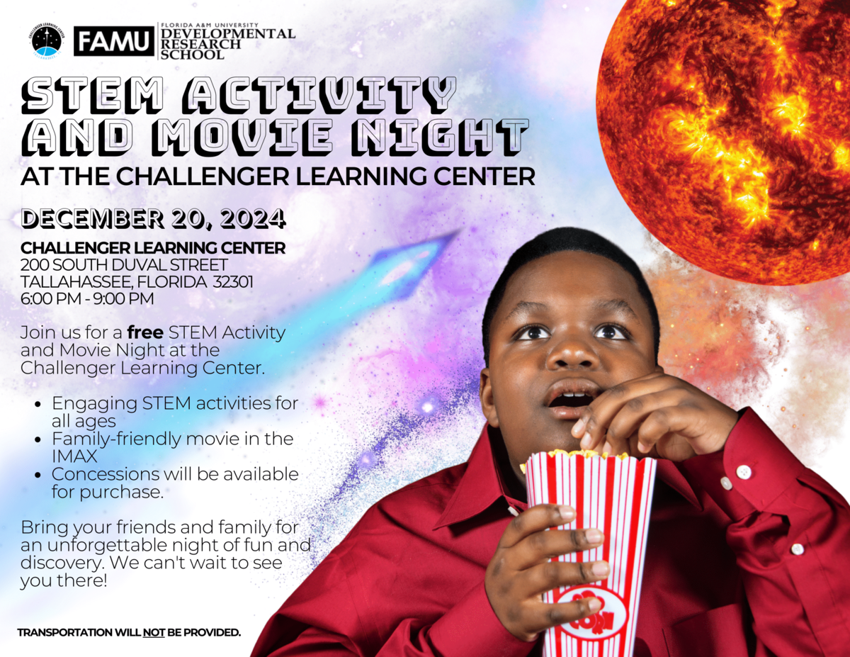 STEM Activity and Movie Night | Florida A&M University Developmental ...