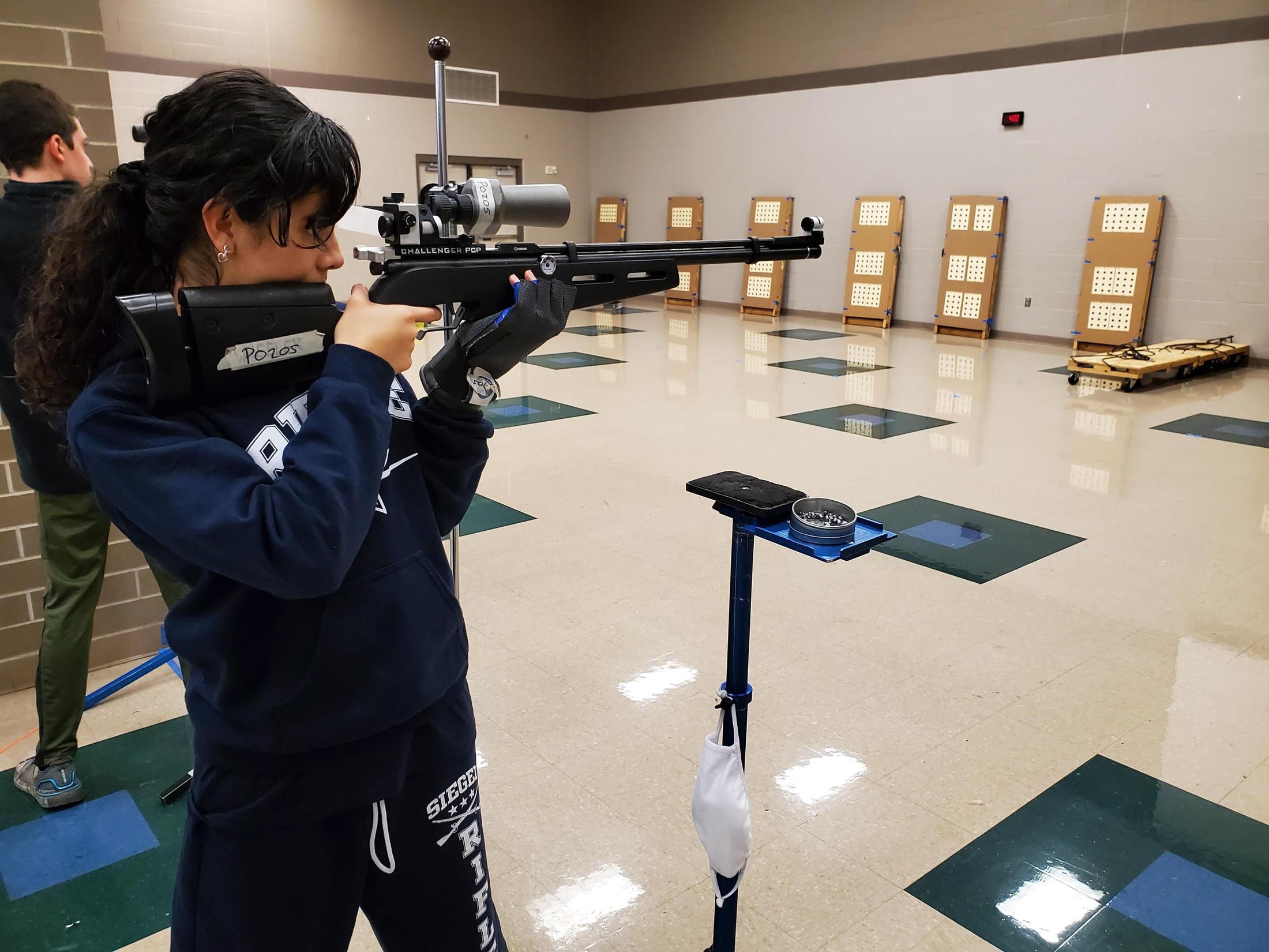 Rifle Team - Clubs & Activities - Siegel High School