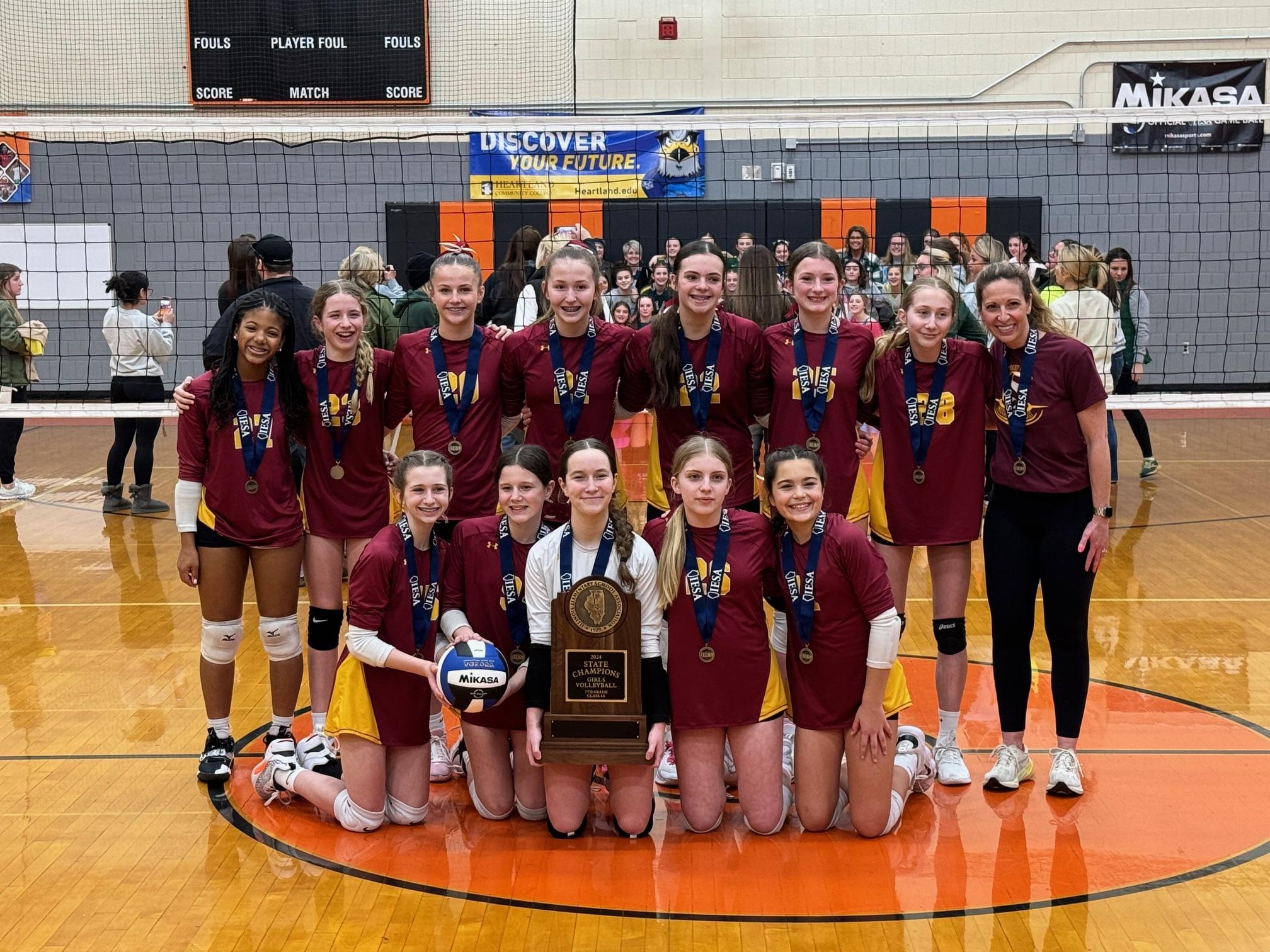 HCMS 7th gr. Volleyball – Katie Roberts – Frankfort School District 157-C