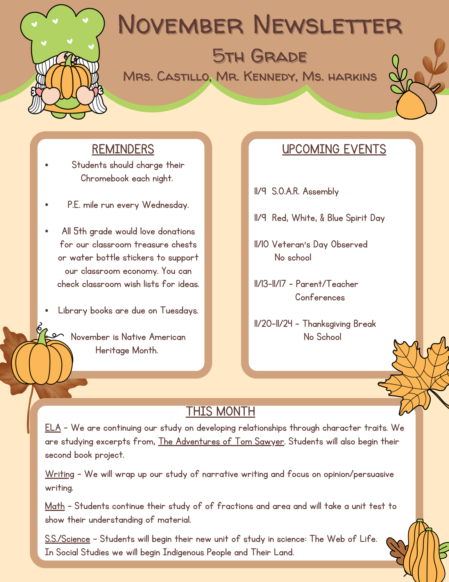 Grade 5 – Teams – SUNSET HILLS ELEMENTARY SCHOOL