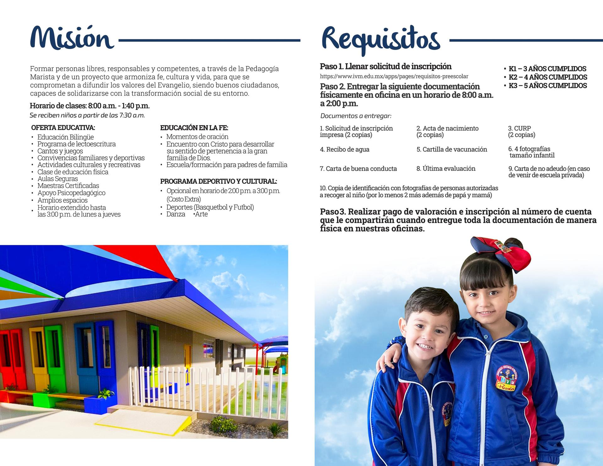 Preescolar - Niveles Educativos - Instituto Valle de Mexicali