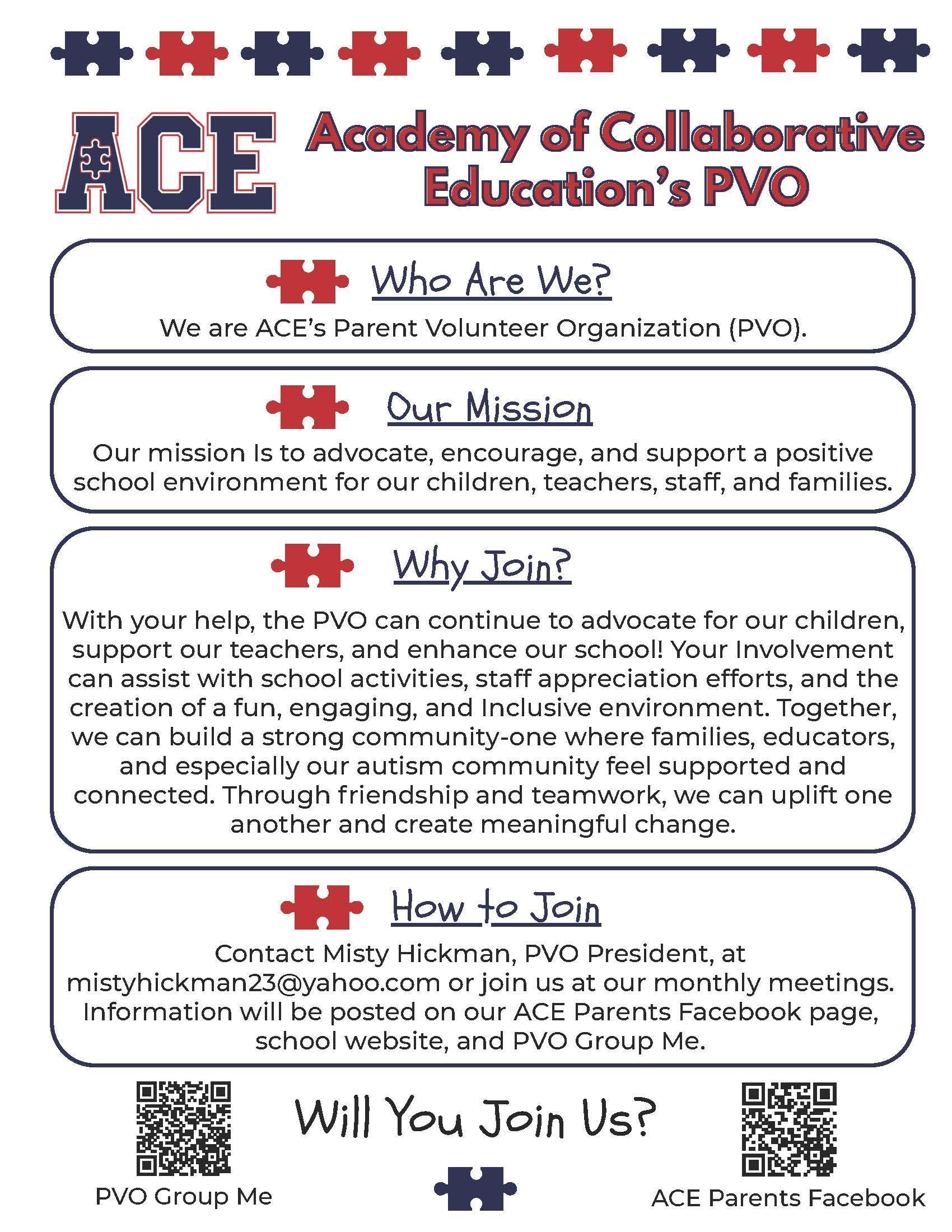 Parent Volunteer Organization (PVO) – Parent Resources – Academy of ...