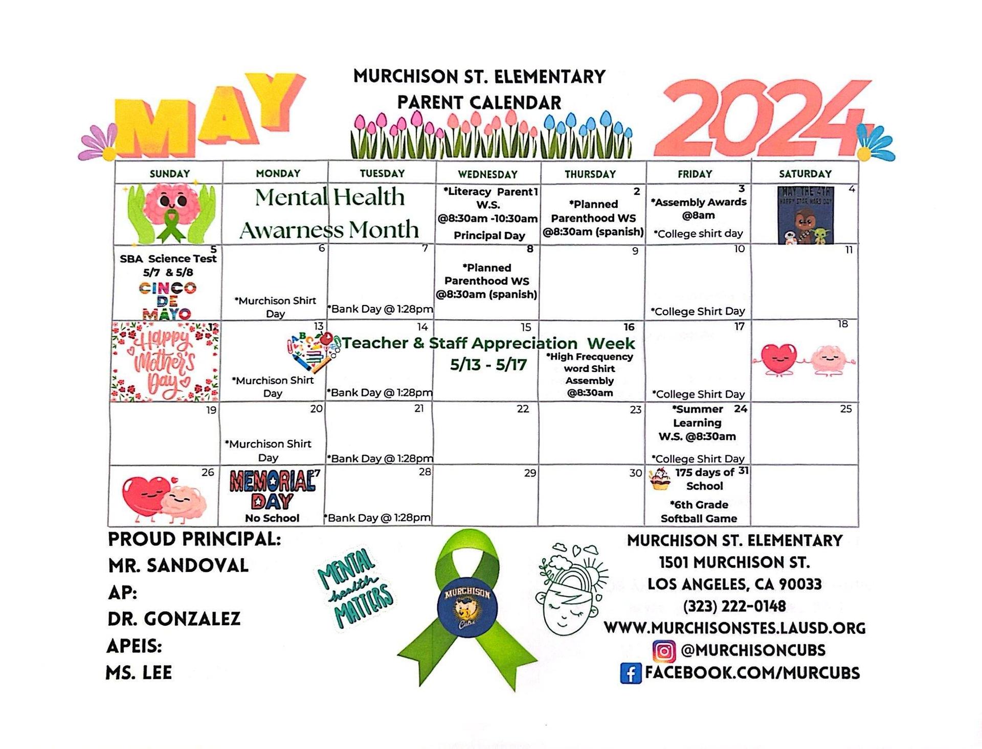Parent Participation/Information – Home – Murchison Street Elementary