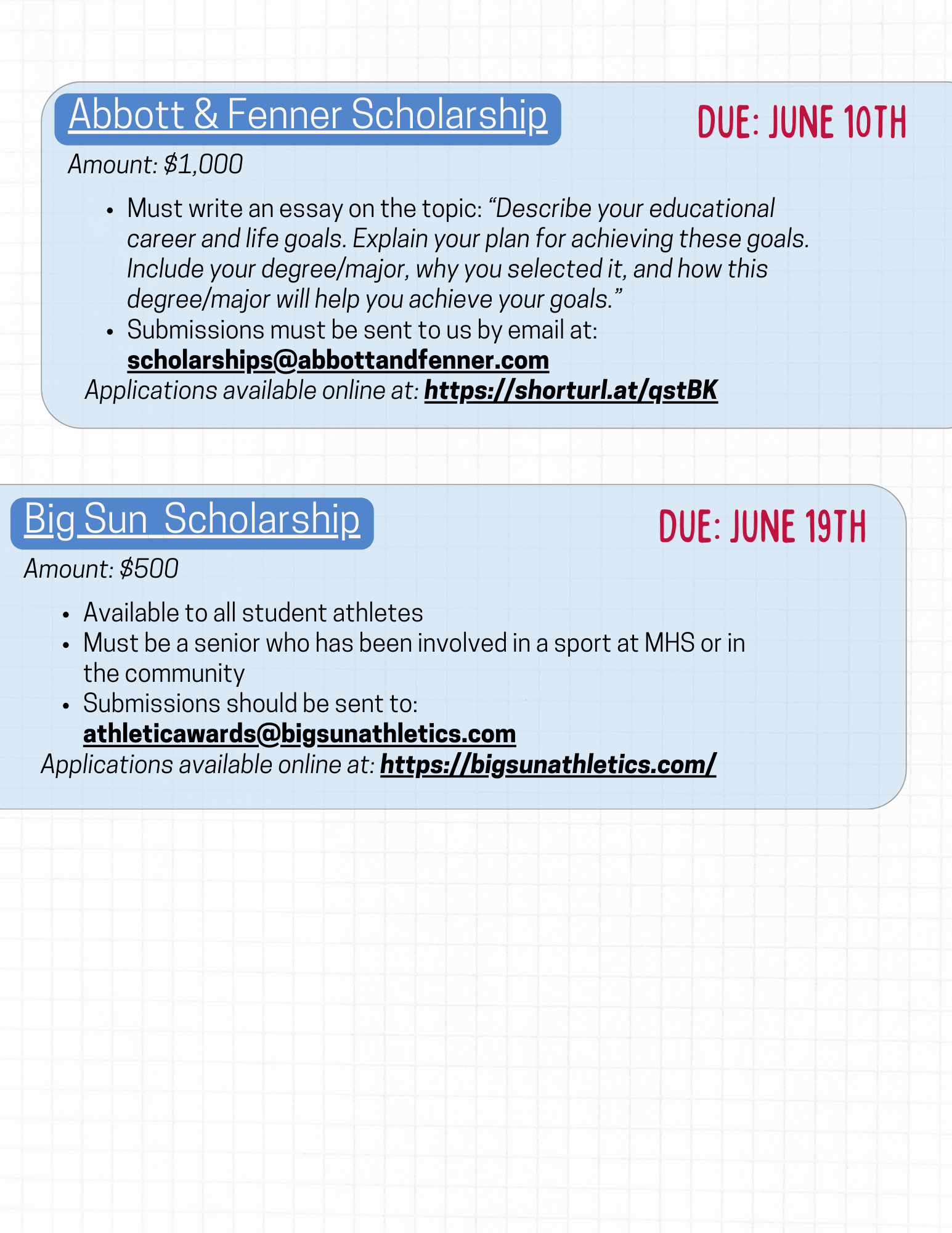 College Information – College – Montebello High School