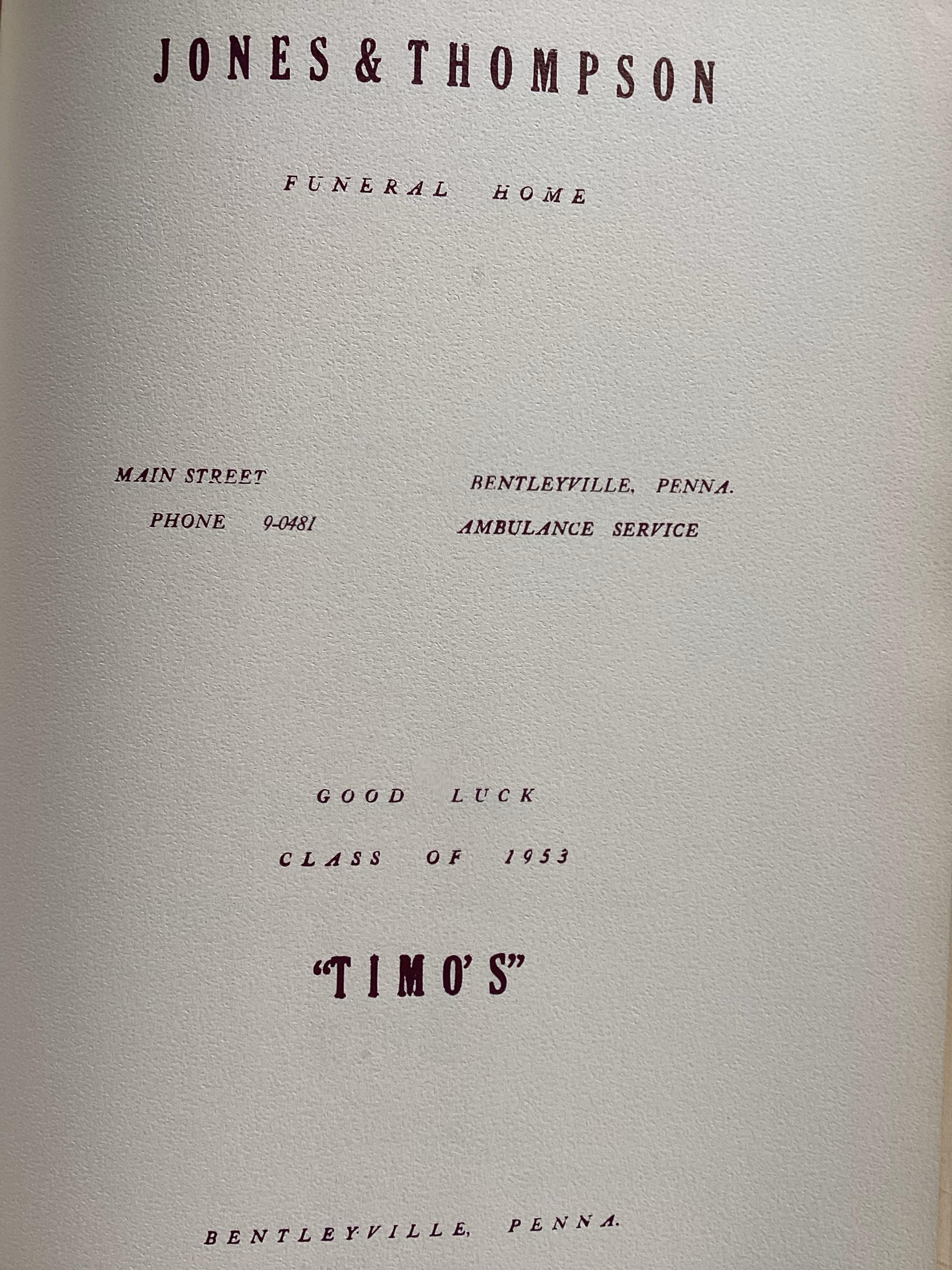 1953 Ellsworth – Bentworth School District Yearbooks – Bentworth School ...