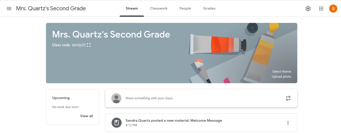 Google Classroom – Quartz, Sandra – Elderton Elementary School