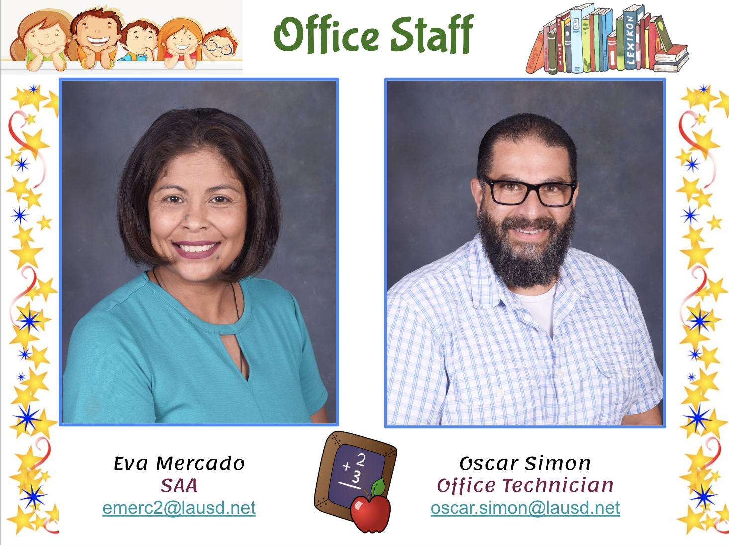 Office – Staff – Saticoy Elementary