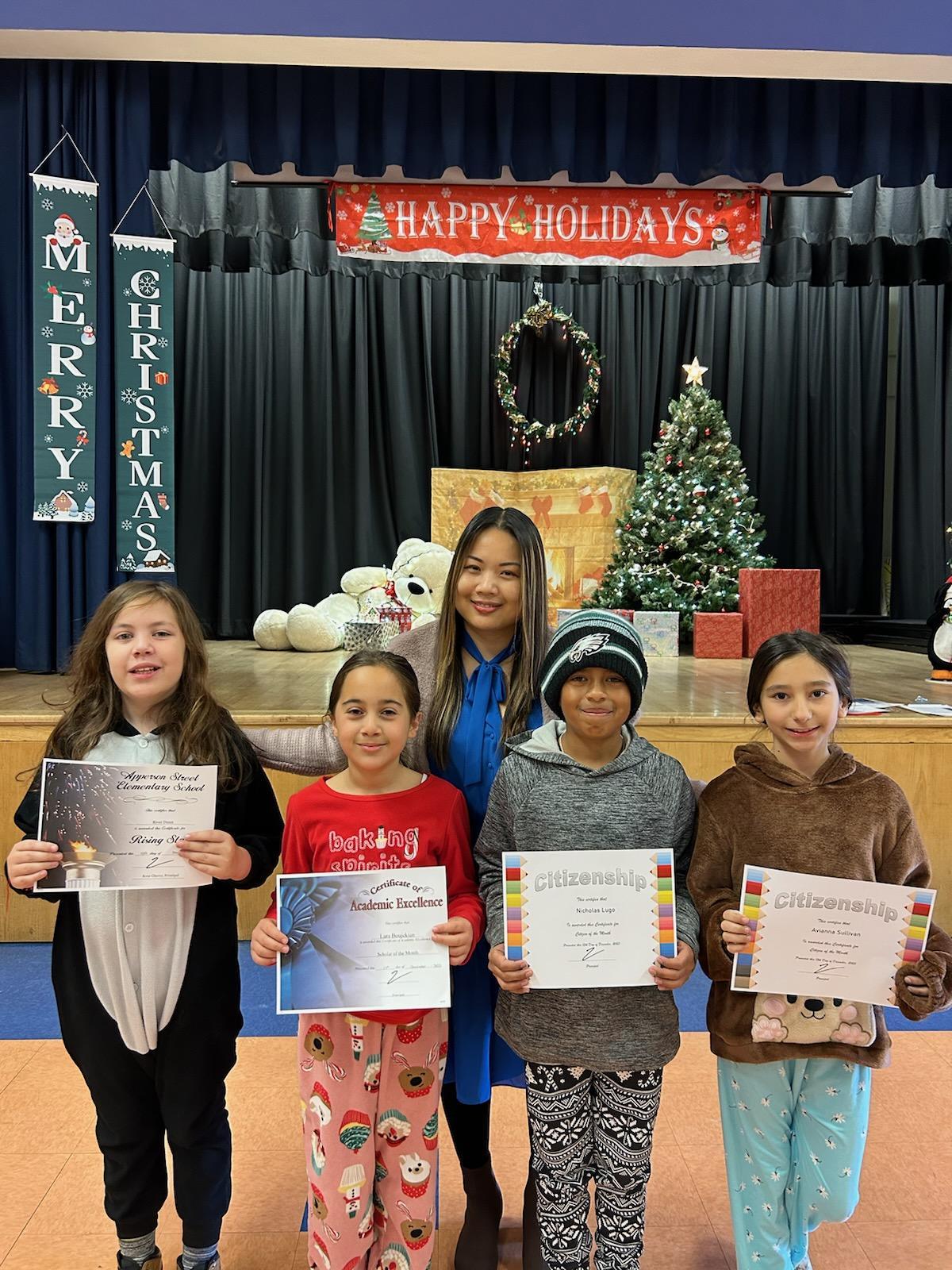 December 2024 Awards – Students – Apperson Street Elementary