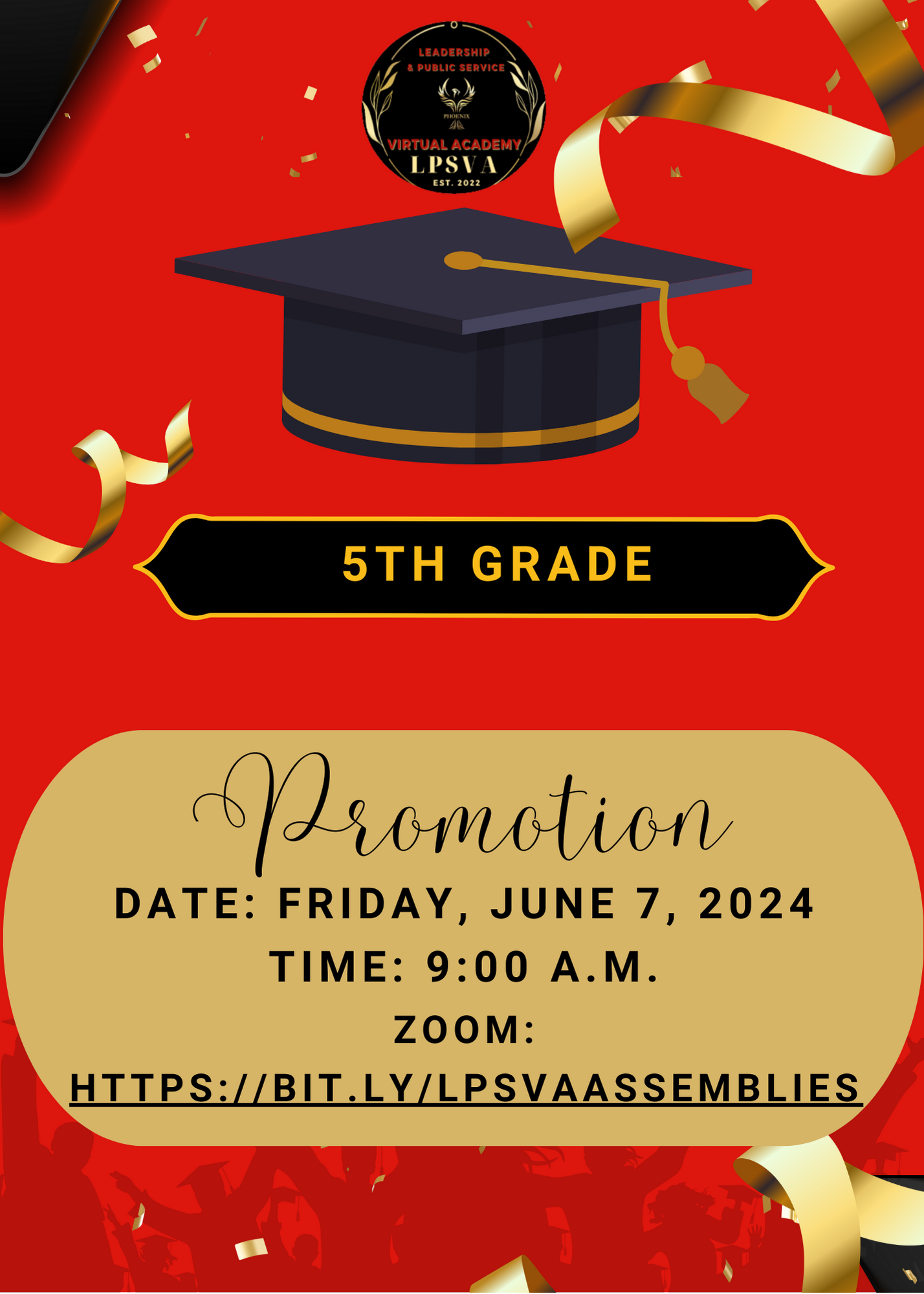5th Grade Promotion | Leadership and Public Service Virtual Academy