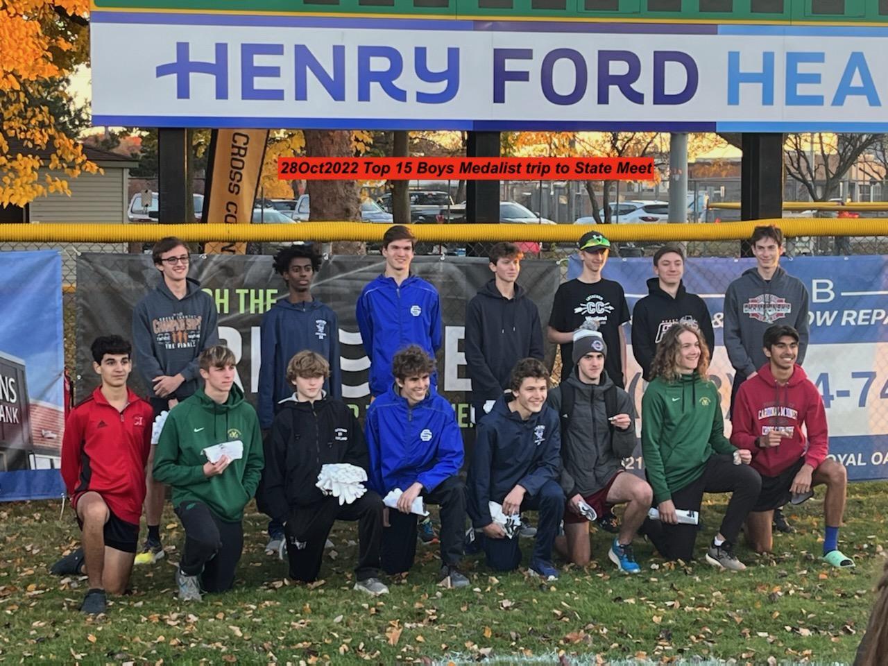 2022 CHSL D4 CHAMPIONS – Cross Country – Cardinal Mooney Catholic High ...