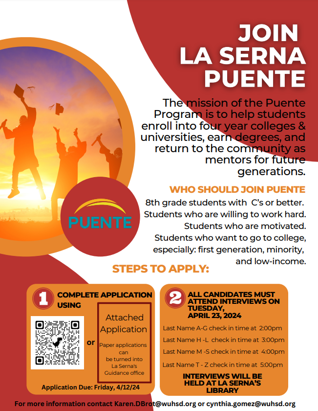 Home - Academic Departments - La Serna High School