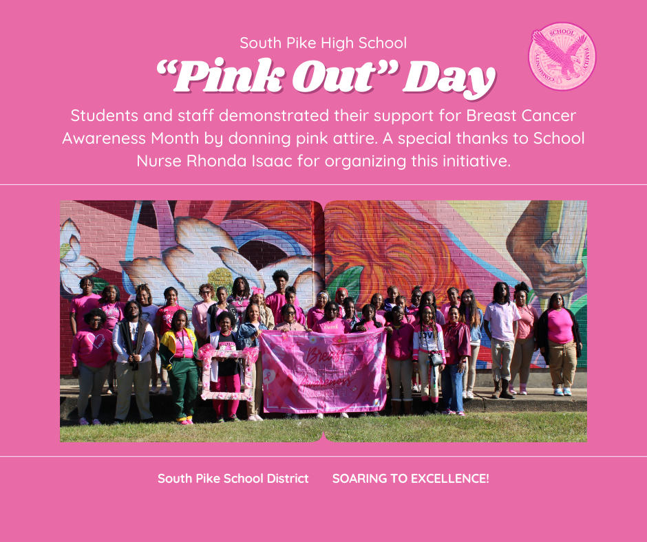Uniting in Pink: South Pike High School Celebrates 'Pink Out' Day for ...