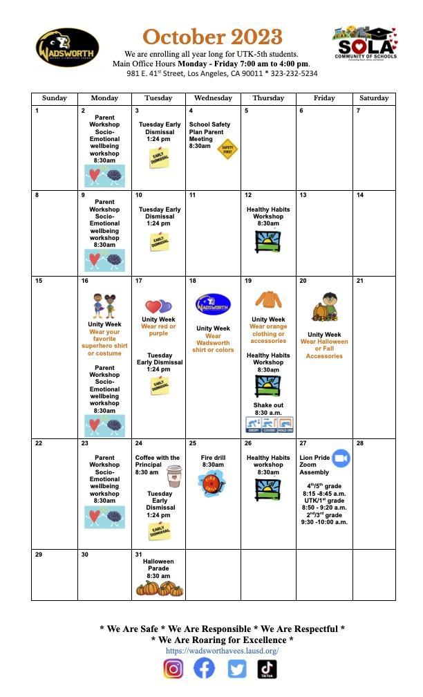 Resources – Parents – Wadsworth Avenue Elementary