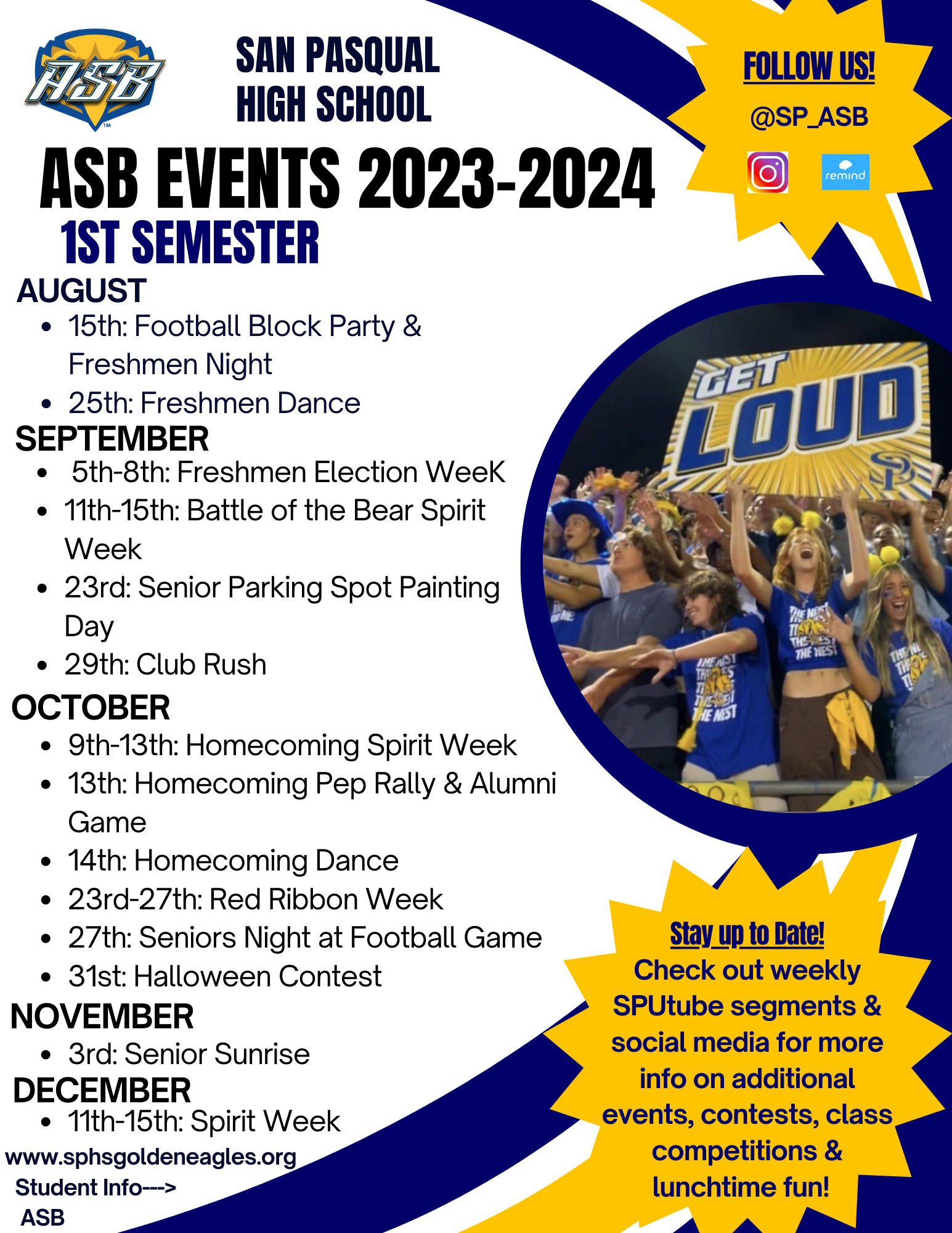 Associated Student Body - Clubs and Activities - San Pasqual High