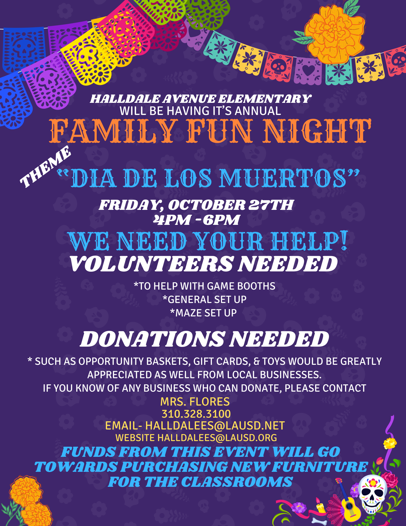 Family Fun Night Event | Halldale Elementary
