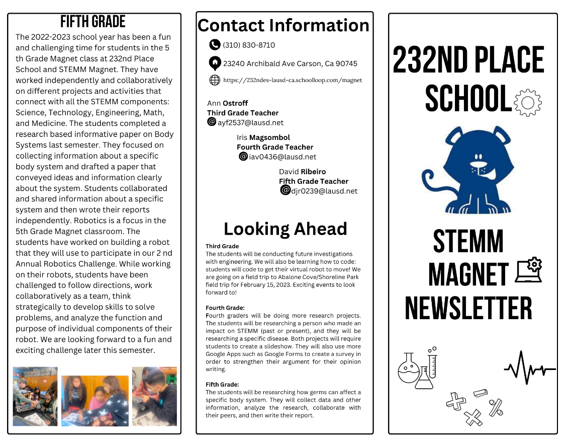 Magnet – MAGNET – 232nd Place School & STEMM Magnet