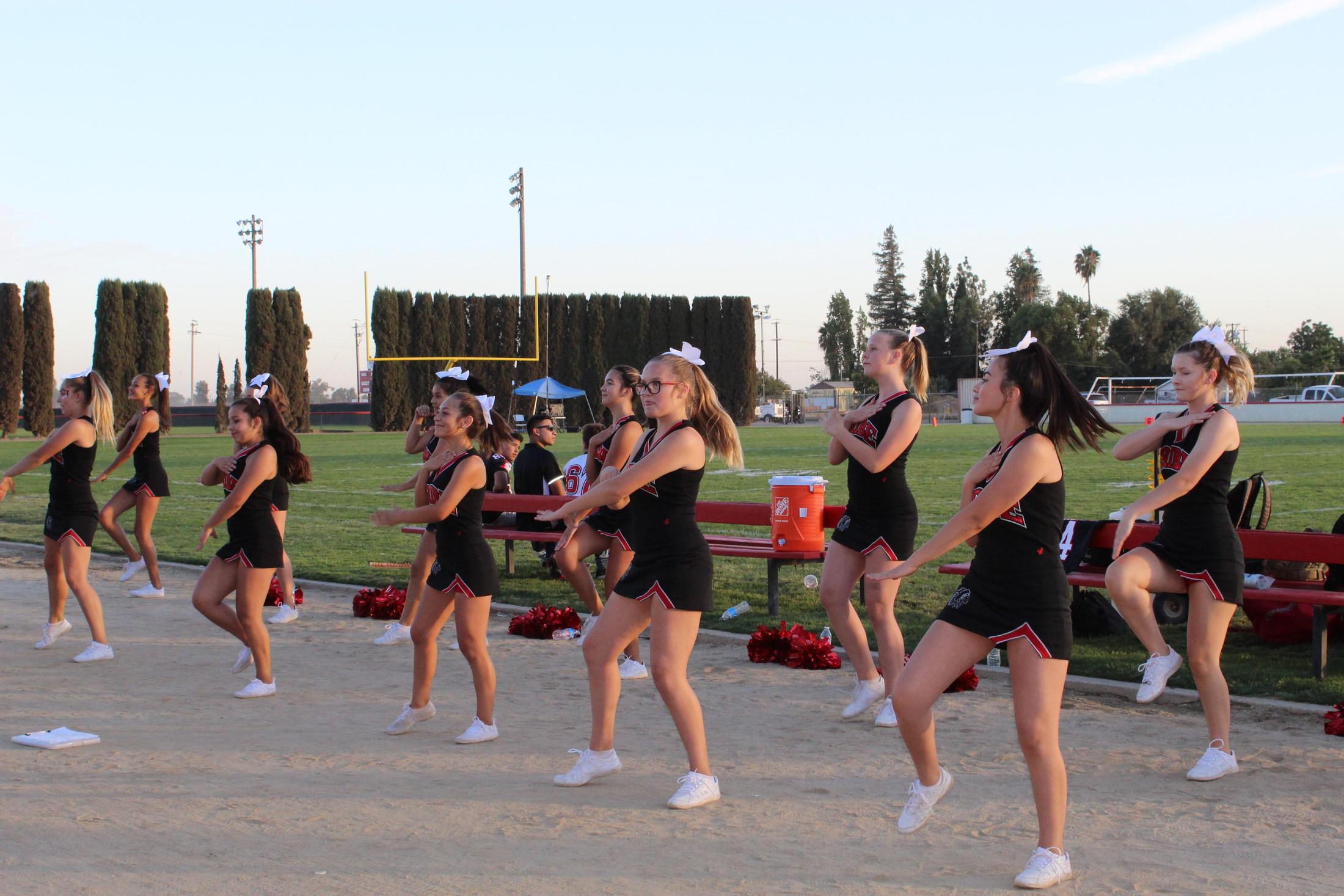 Cheer, Fans, Motorcycles vs Dos Palos, Sept. 14, 2018 – CUHS Videos ...