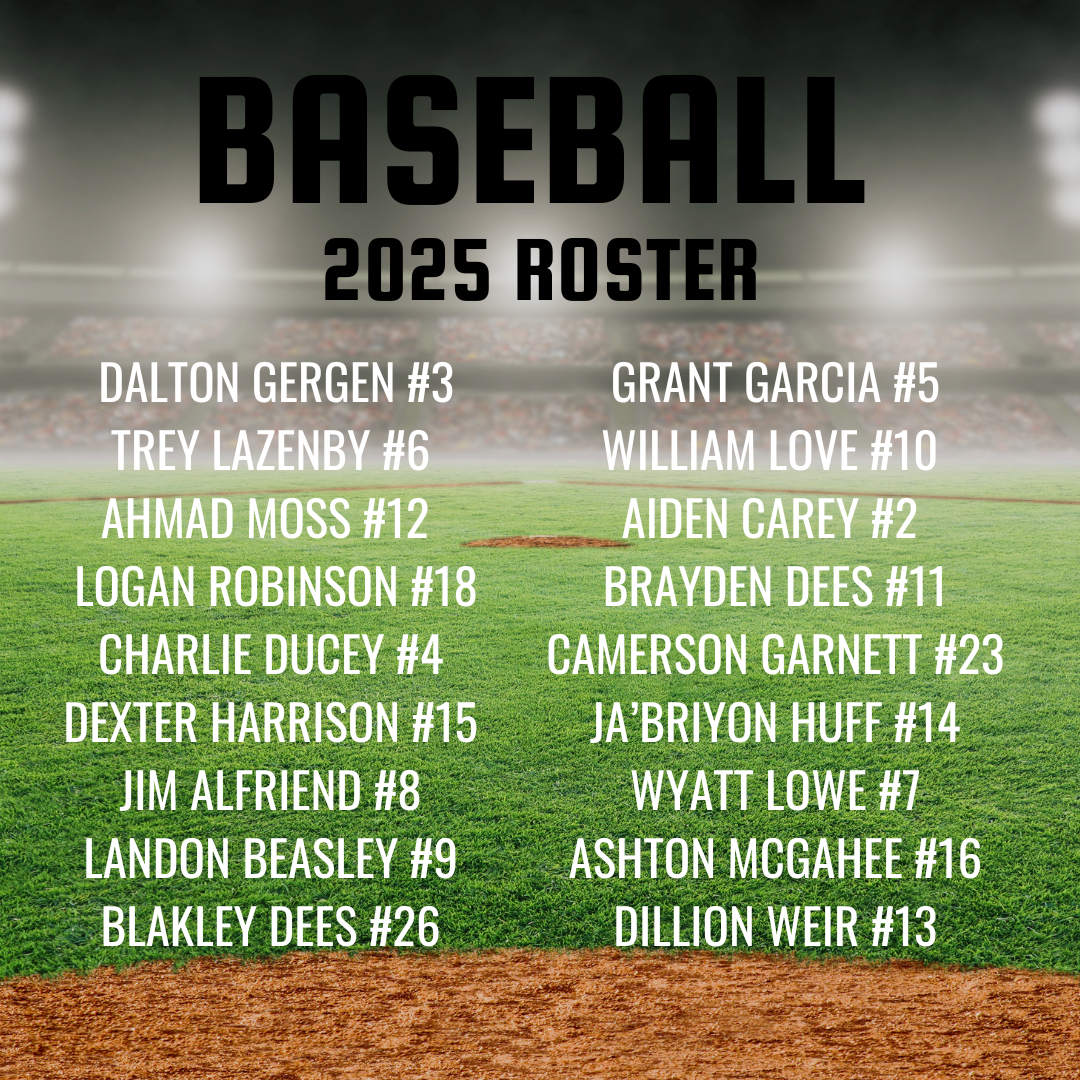 Varsity Baseball Roster – Baseball – Thomson High School