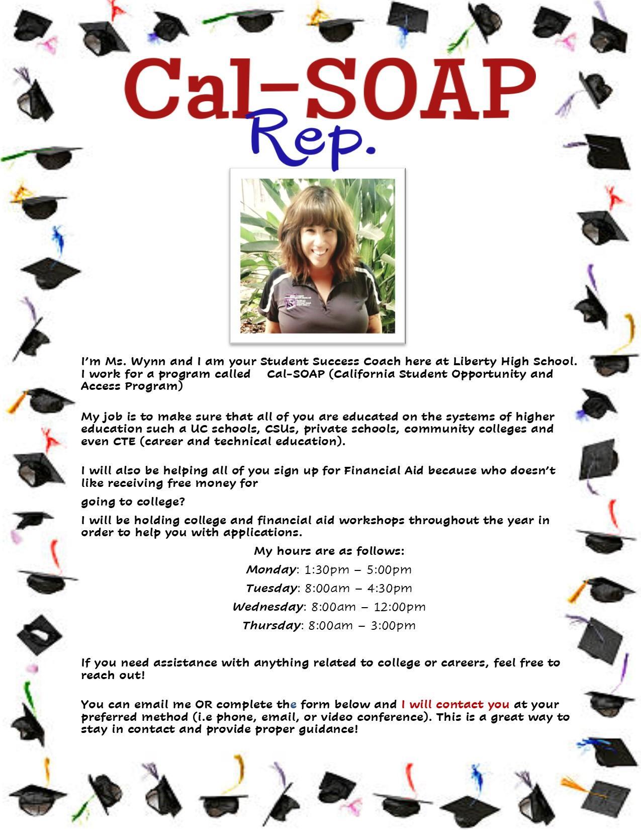 Cal-SOAP – Counseling – Liberty High School