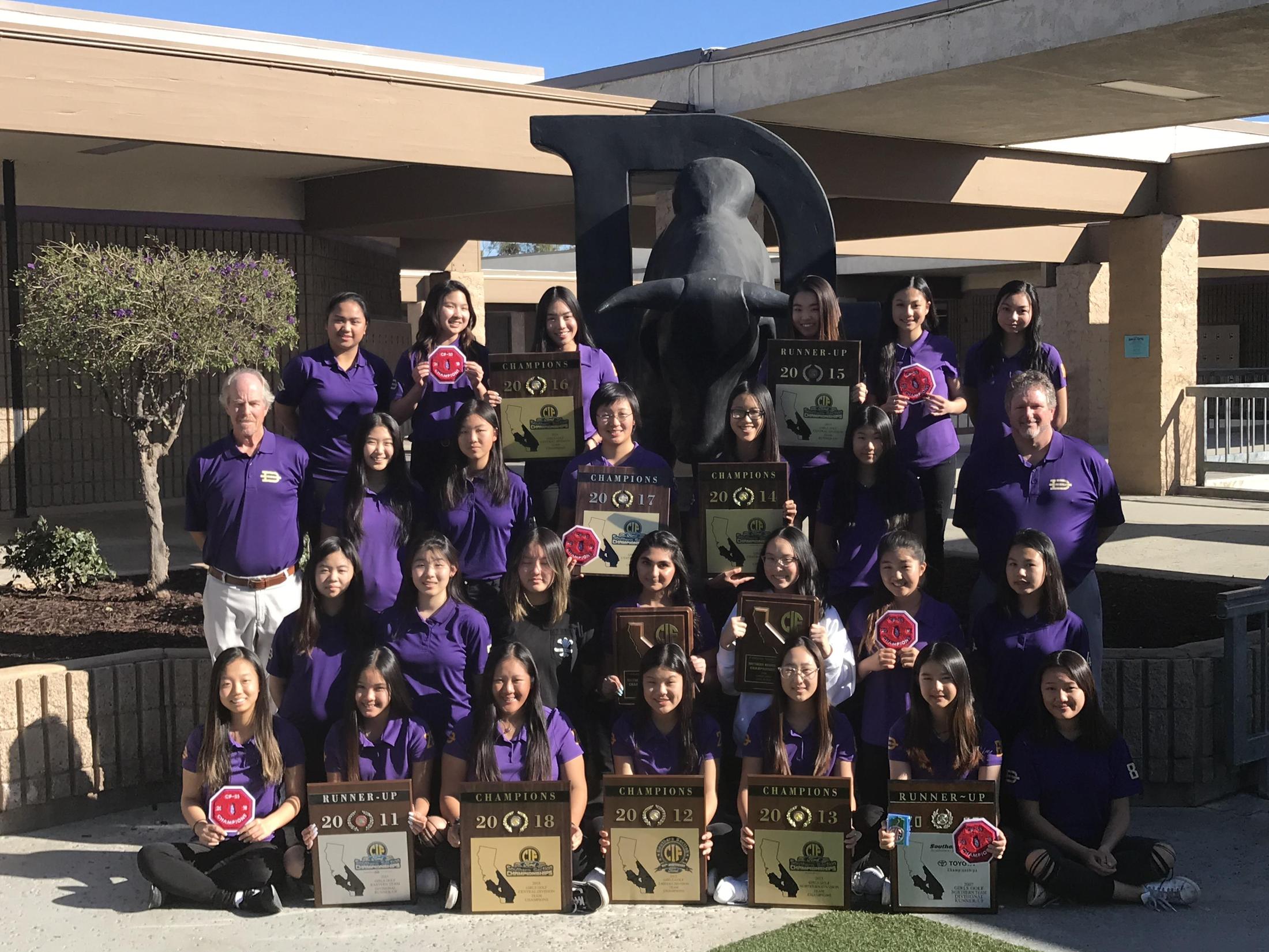 Schedule – Girls Golf – Diamond Bar High School