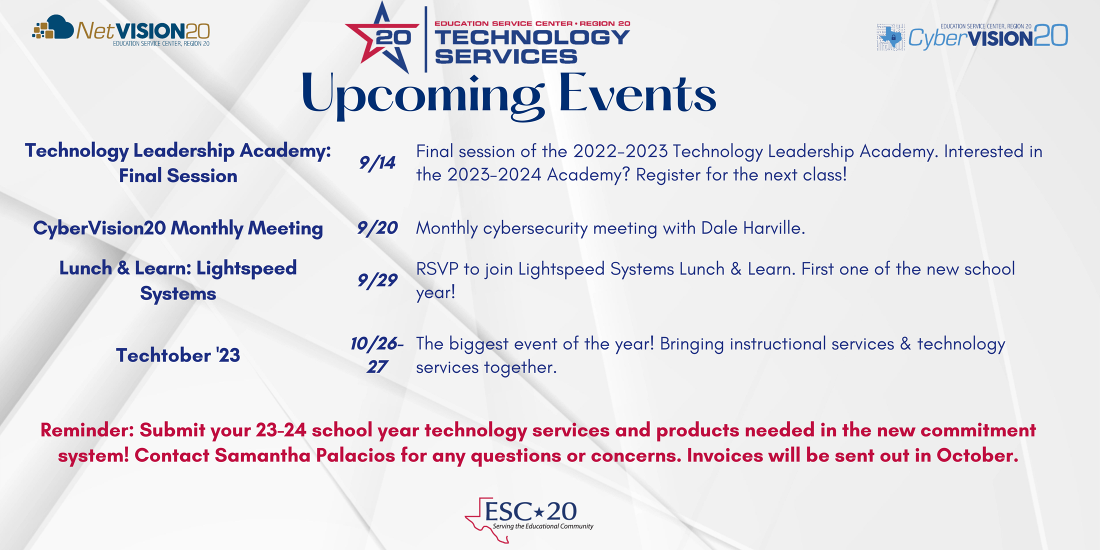 Technology Services - ESC Region 20