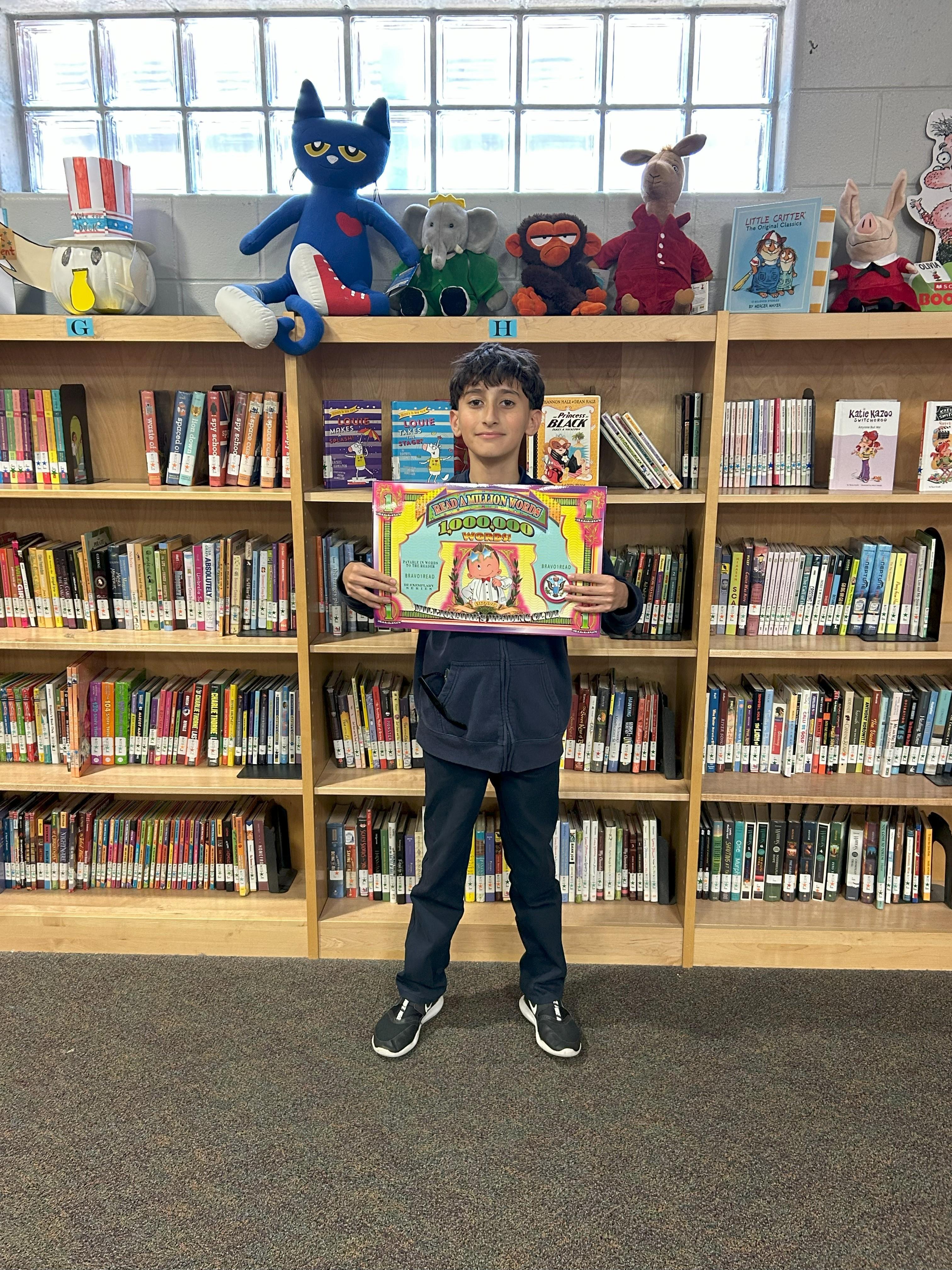 Millionaire Readers 2024/2025 – Library – Crawford Elementary